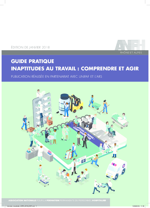 Inaptitudes au travail- comprendre et agir | ANFH