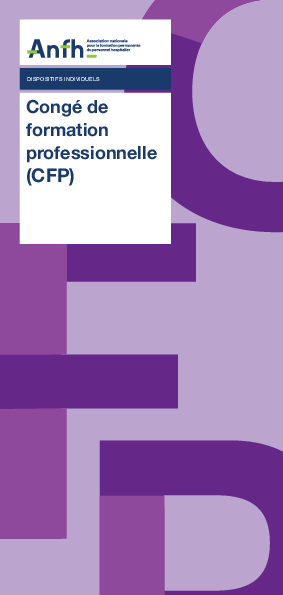 le CFP (Congé de Formation Professionnelle) - Dépliant | ANFH