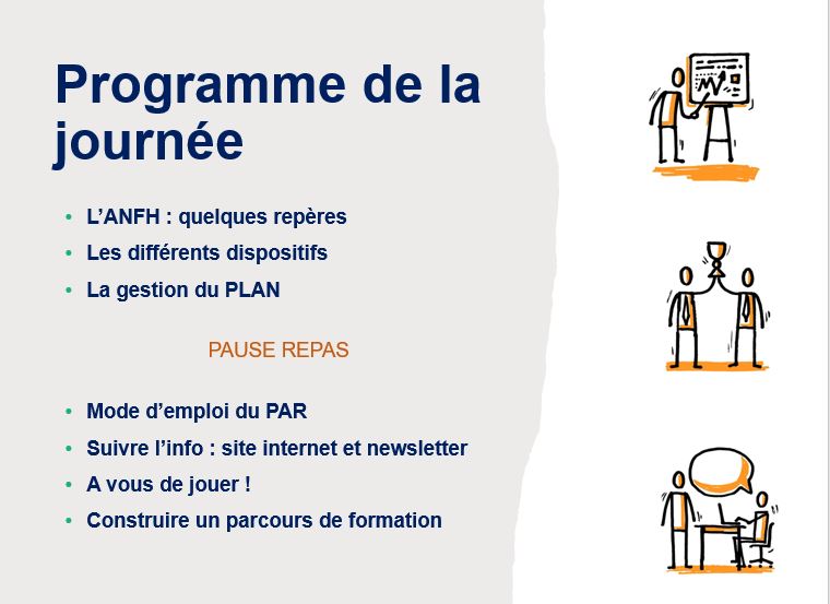 illustration formation | ANFH