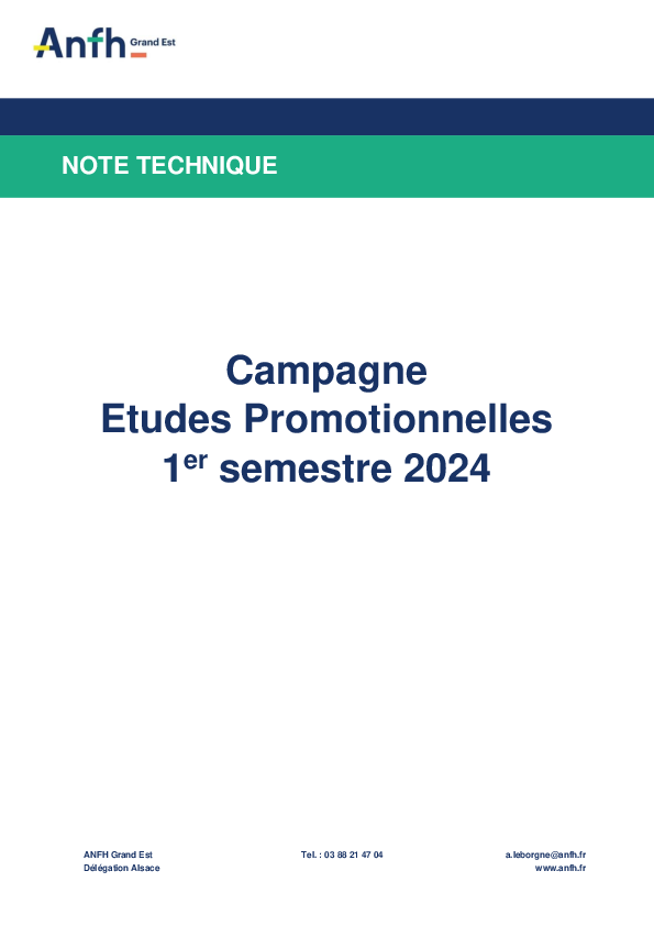 Note technique EP | ANFH