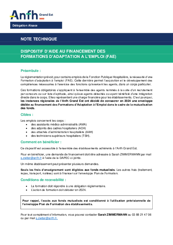 Note technique FAE 2024 | ANFH