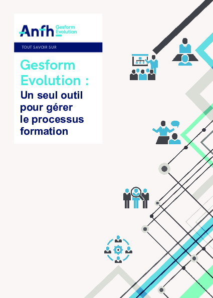 Dépliant Gesform évolution | ANFH
