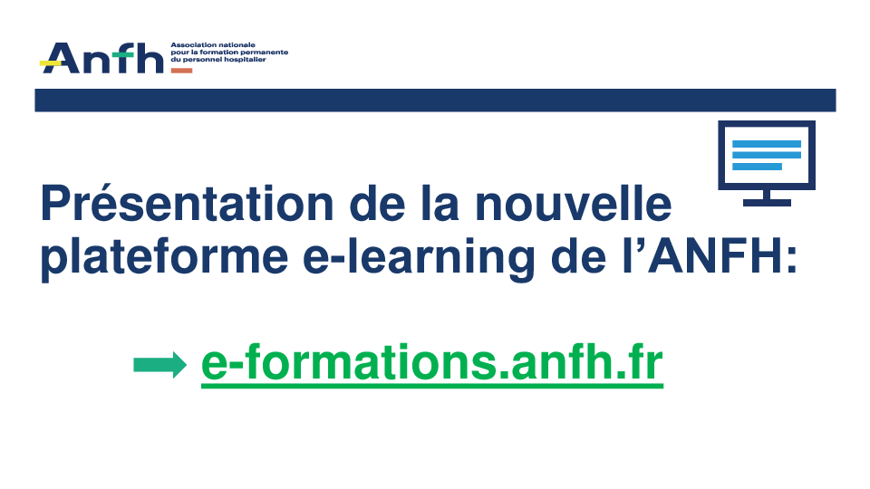 PRESENTATION DE LA PLATEFORME - 15/11/2022 | ANFH
