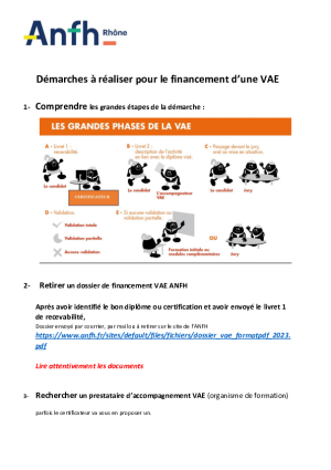 la VAE | ANFH